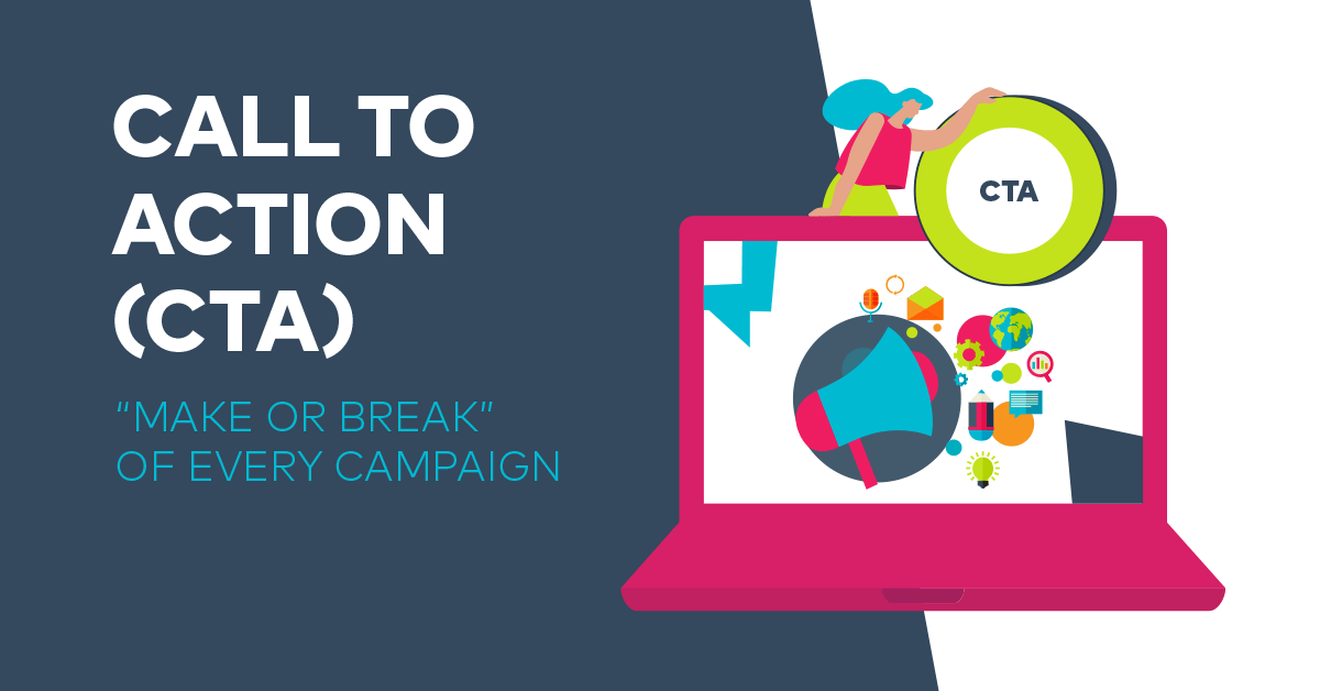 Call to action (CTA) - “make or break” of every campaign - Homepage