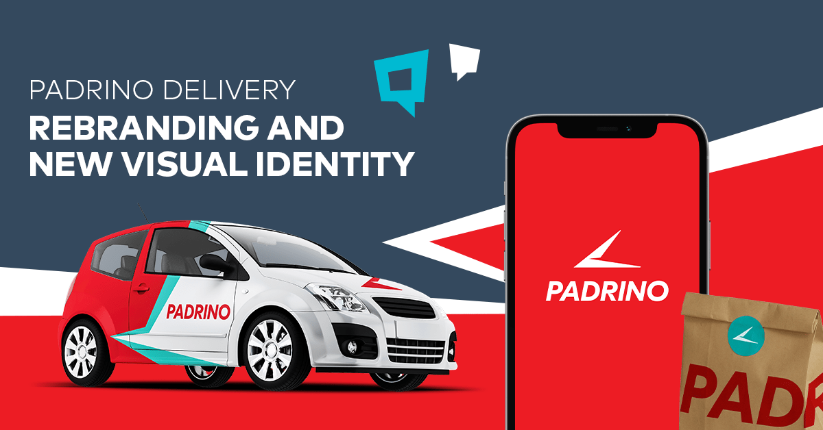 Padrino delivery - Rebranding and new visual identity - Homepage